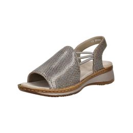 Pantolette Ara "Ara Pantoletten Leder", Damen, Gr. 37, beige (cashmere), Leder, Schuhe Pantolette