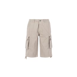 Shorts Alpha Industries "Jet Short", Herren, Gr. 30, Normalgr&ouml;&szlig;en, beige (vintage sand), Obermaterial: 100% Baumwolle, Hosen Shorts