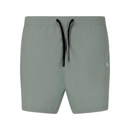 Badeshorts Virtus "Smither", Herren, Gr. L, US-Gr&ouml;&szlig;en, gr&uuml;n, Polyester, unifarben, Badehosen Badeshorts, mit 4-Wege-Stretch
