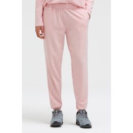 Sporthose SOCCX, Damen, Gr. S, Normalgr&ouml;&szlig;en, pearl rose meliert, Strick, Material: 53% Viskose, 43% Polyester, 4% Elasthan, unifarben, regular fit lang, Hosen Sporthose, mit Eingrifftaschen