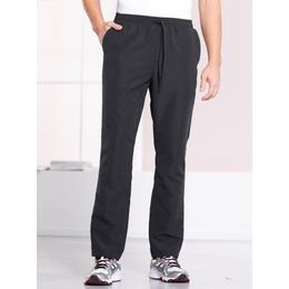Schlupfhose CLASSIC, Herren, Gr. 46, Normalgr&ouml;&szlig;en, schwarz, 100% Polyester, unifarben, lang, Hosen Schlupfhose