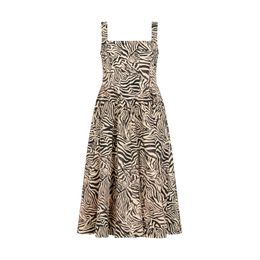 Lily & Lionel Midikleid LILY AND LIONEL "Hayley Corset Inspired Midi Dress Damen", Damen, Gr. 42, Normalgr&ouml;&szlig;en, multi, 100% Baumwolle, Kleider Midikleid