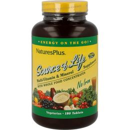 Nature's Plus Natures Plus Source of Life No Iron 180 Tabletten
