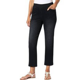CR&Eacute;ATION L Damen 7/8-Jeans black-denim Gr&ouml;&szlig;e 44