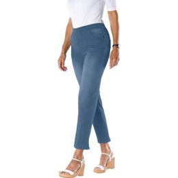 CR&Eacute;ATION L Damen 7/8-Jeans blue-bleached Gr&ouml;&szlig;e 40