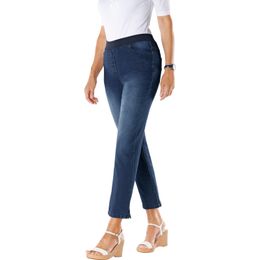 CR&Eacute;ATION L Damen 7/8-Jeans dark blue Gr&ouml;&szlig;e 40