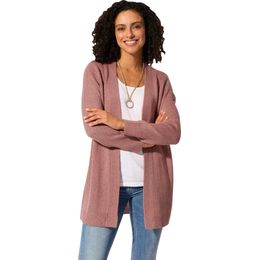 CR&Eacute;ATION L Damen Strickjacke in pflegeleichter Qualit&auml;t rosenholz Gr&ouml;&szlig;e 38