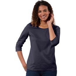 CR&Eacute;ATION L Damen 3/4-Arm-Shirt im 2er-Pack marine + ecru Gr&ouml;&szlig;e 54