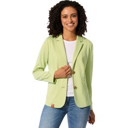 CR&Eacute;ATION L Damen Jerseyblazer in Interlock-Qualit&auml;t pistazie Gr&ouml;&szlig;e 50
