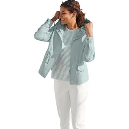 CR&Eacute;ATION L Damen Jacke mit Gehschlitz hinten kalkmint Gr&ouml;&szlig;e 36