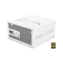 NZXT C1200 Gold ATX 3.1, PC-Netzteil wei&szlig;, 1x 16-Pin Grafikkarten Stecker, Kabel-Management, 1200 Watt