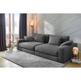 Jockenh&ouml;fer Big-Sofa JOCKENH&Ouml;FER GRUPPE "Milano XXL", grau, B:290cm T:135cm, Korpus: 100% Polyester;Kissen: 100% Polyester, Sofas, Big-Sofa, mit Federkern, Breite 290cm, Liegefl&auml;che 120x240cm, inklusive Kissen