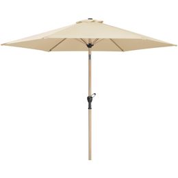 Marktschirm Schneider Schirme "Cordoba", beige (natur), Bespannung: 100% Polyester, Standschirme