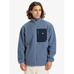 Fleecejacke Quiksilver "CLEAN COAST FZ", Herren, Gr. XXL, china blau, Obermaterial: 100% Polyester, Jacken Fleecejacke, aus Polyester, leichtes Material, f&uuml;r Erwachsene