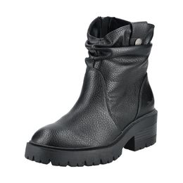 Stiefelette Blowfish "Blowfish Stiefelette Lederimitat", Damen, Gr. 37, schwarz, Lederimitat, Schuhe Stiefelette