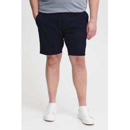 Chinoshorts Blend "BHPierre Big & Tall", Herren, Gr. 6XL, US-Gr&ouml;&szlig;en, navy, Web, 98% Baumwolle, 2% Elasthan, unifarben, regular fit kurz, Hosen Chinoshorts, Stilvolle Chino Short in gro&szlig;en Gr&ouml;&szlig;en