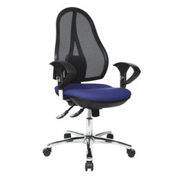 Topstar B&uuml;rostuhl Open Point SY Deluxe, OP290U G26 blau, schwarz