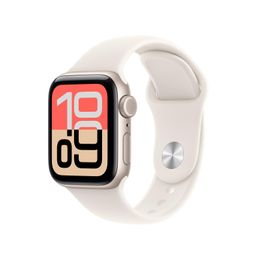 Apple Watch SE 3 Aluminium (GPS + Cellular) 40mm Polarstern (Sportarmband Polarstern) M/L