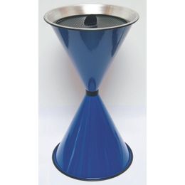 SZ Metall Standaschenbecher blau