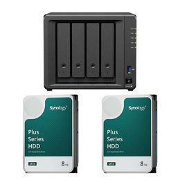 Synology DS425+ DiskStation + 16 TB 2x Synology Plus 3.5" SATA 6Gb/s Festplatte 8 TB
