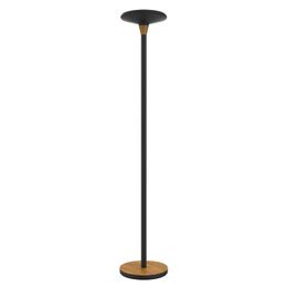 Unilux Stehlampe 44.6 W schwarz/bambus