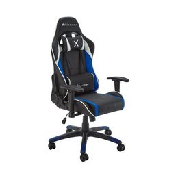 X Rocker Agility Compact eSports - Gaming-B&uuml;rodrehstuhl f&uuml;r Kinder & Teenager - blau/schwarz