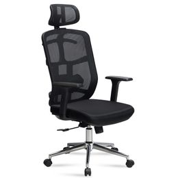 AMSTYLE B&uuml;rostuhl SPM1.450 Mesh-Bezug Schwarz