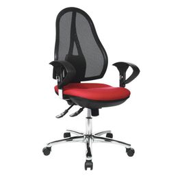 Topstar B&uuml;rostuhl Open Point SY Deluxe, OP290U G21 rot, schwarz