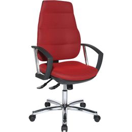 Neutral B&uuml;rostuhl Unni SY Deluxe rot, Gestell chrom