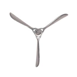 Wohnling WL7.167 Deko Propeller Wand 85x85 cm Silber