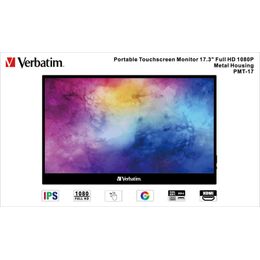Verbatim Portable PMT-17 Monitor 43,9 cm (17,0 Zoll) schwarz