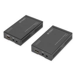 Digitus 4K HDMI Extender Set, HDBaseT, UHD 4K*2K@30hz 70 m via Netzwerkkabel (Cat 5E, 6, 7)