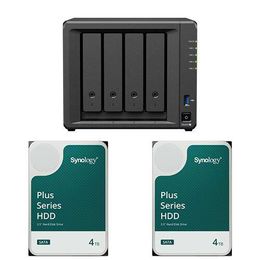 Synology DS425+ DiskStation + 8 TB 2x Synology Plus 3.5" SATA 6Gb/s Festplatte 4 TB