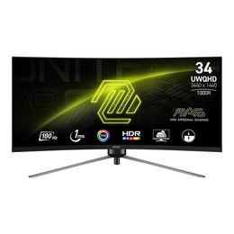 MSI MAG 345CQRDE Curved Gaming Monitor 86 cm (34")