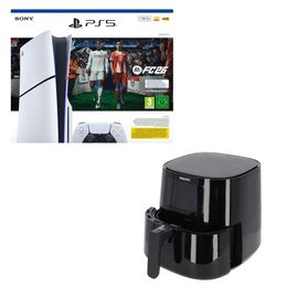 Sony Playstation 5 Disc-Edition EA Sports FC 26 Bundle + Tefal Easy Fry XXL Hei&szlig;luftfritteuse