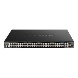 DLink D-Link DGS-1520-52MP/E, 52-Port Smart Managed PoE+ Gigabit Stack Switch 4x 2.5 GE, 4x 10G