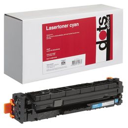 Three Dots dots Toner kompatibel zu HP 410X (CF411X) cyan