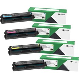 Lexmark Original Toner - 4er Multipack f&uuml;r CX331adwe, CS431dw, CS331dw, CX431adw