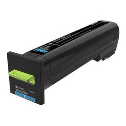 Lexmark Original Toner cyan 22.000 Seiten (72K2XC0) f&uuml;r CS820de/dte/dtfe