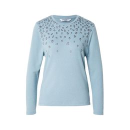 ZABAIONE Pullover 'Pe44lagia' Damen Gr&ouml;&szlig;e S hellblau / silber