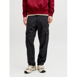 Jack & Jones JACK & JONES Cargo Pants 'JPSTKANE DOVER' male size 30 Black