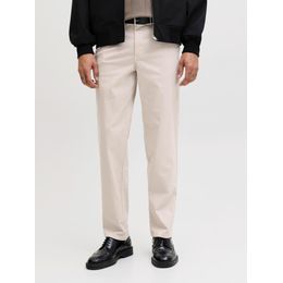 Jack & Jones JACK & JONES Chino Pants 'JPSTOllie' male size 33 Greige