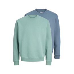 Jack & Jones Jack & Jones Sweatshirt 'JJEBRADLEY' male Blue, Green size XS