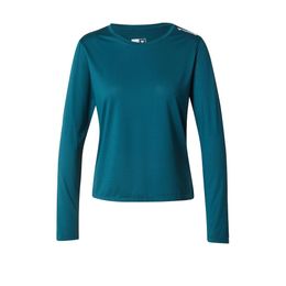 Hummel Funktionsshirt 'MT AURA' Damen Gr&ouml;&szlig;e L petrol / wei&szlig;