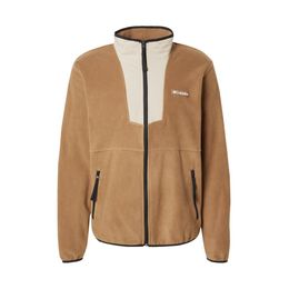 Columbia Athletic Fleece Jacket 'Sequoia Grove' female Brown size M
