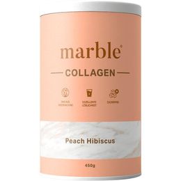 marble Kollagenpulver Peach Hibiscus