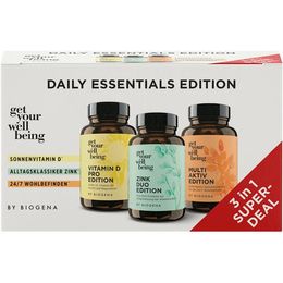 get your well being BY BIOGENA Daily Essentials Edition Kapseln Bundle 3 x 60 St