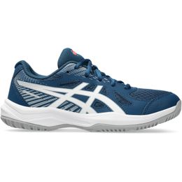 asics Upcourt 6 Gs Hallenschuhe Kinder - blau - Gr. 37 - Synthetik