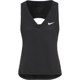 Nike Court Victory Funktionstank Damen - schwarz - Gr. S - Polyester/Elastan