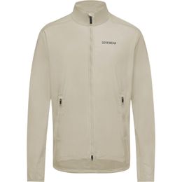 Gore Wear Gorewear Concurve Windbreaker Funktionsjacke Herren - beige - Gr. XL - Polyamid/Polyester/Elastan